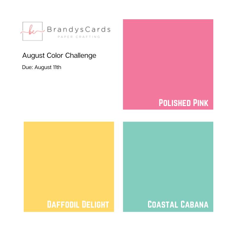 August Color Challenge 2022 - Tonya Bowers